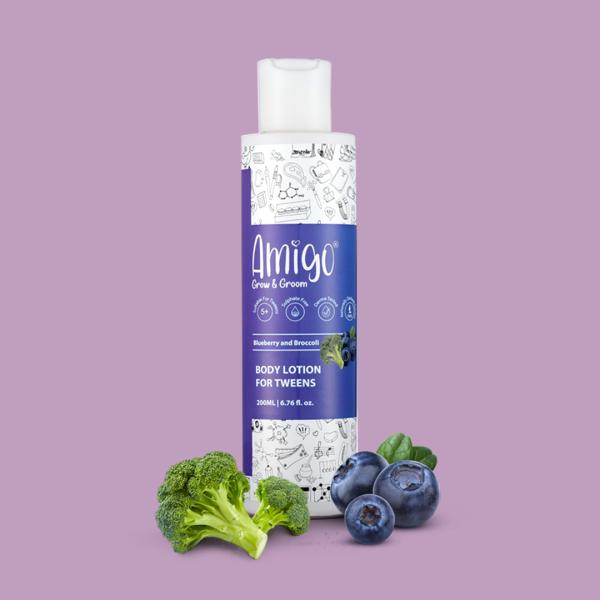 Amigo NATURAL MOISTURIZING Body lotion for tween skin's moisture ...