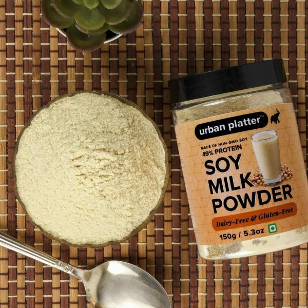Urban Platter Soya Milk Powder, 150g / 5.3oz - JioMart