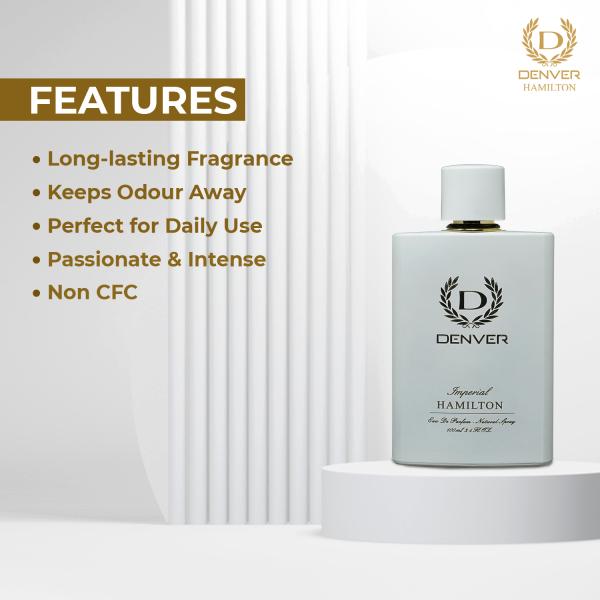 DENVER Hamilton Imperial Perfume Eau de Parfum - 100 ml (For Men) - JioMart