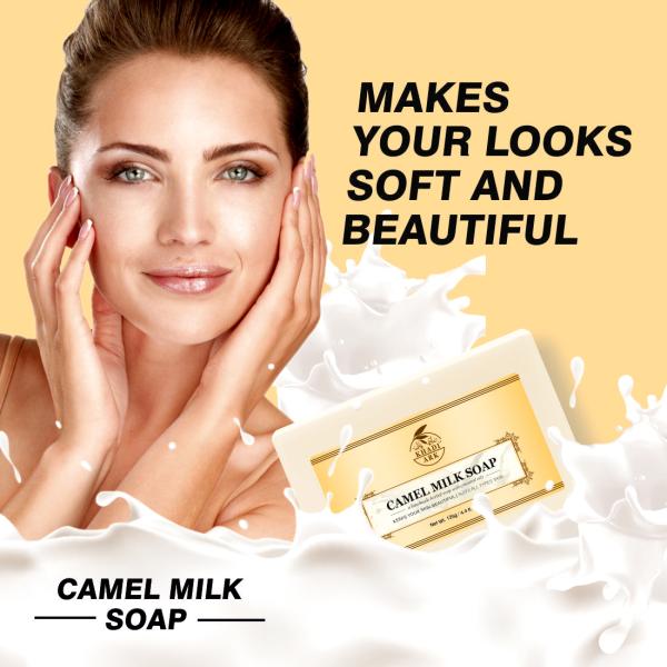 KA Khadi Ark Herbal Natural Handmade Camal Milk Bath Soap 125 gm Pack ...