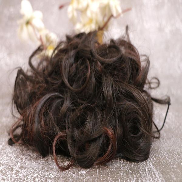 Shivarth Rope Juda Extension Messy Bun Ruffle Bride Maker Red Hair ...