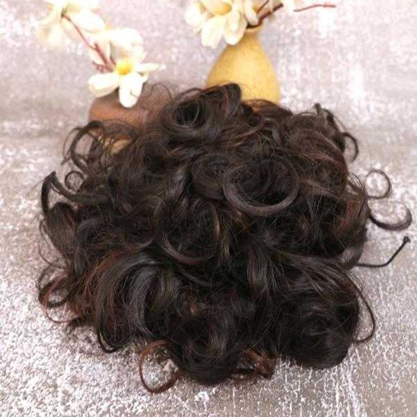 Shivarth Rope Juda Extension Messy Bun Ruffle Bride Maker Red Hair ...