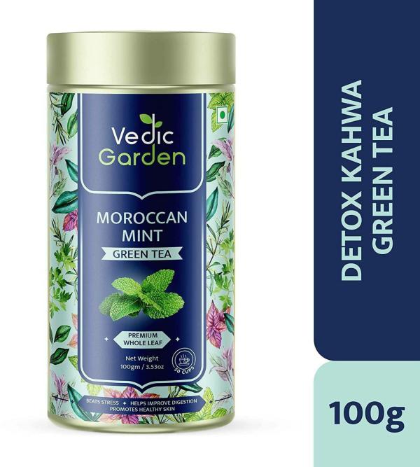 Vedic Garden Moroccan Mint Green Tea and Turmeric Ashwagandha And ...