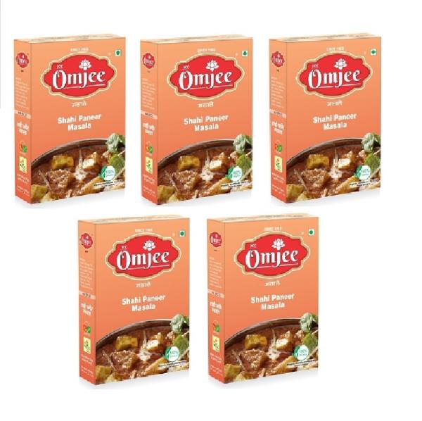 OMJEE SHAHI PANEER MASALA _100GM (PACK OF 5) - JioMart