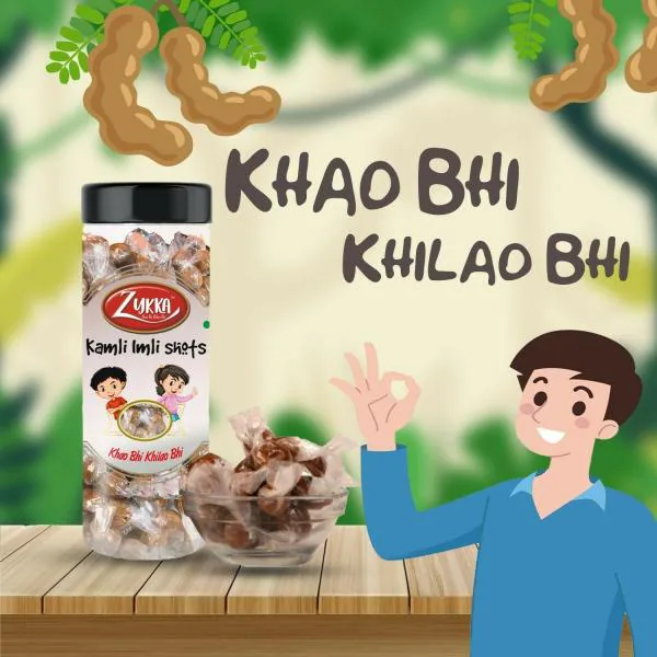 Zykka Kamli Imli Shots, Chulbuli Imli Candy Tamarind, Sweet and Sour ...