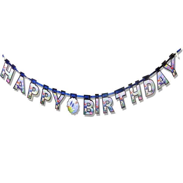 Themehouseparty Multicolor Paper Birthday Banner - JioMart