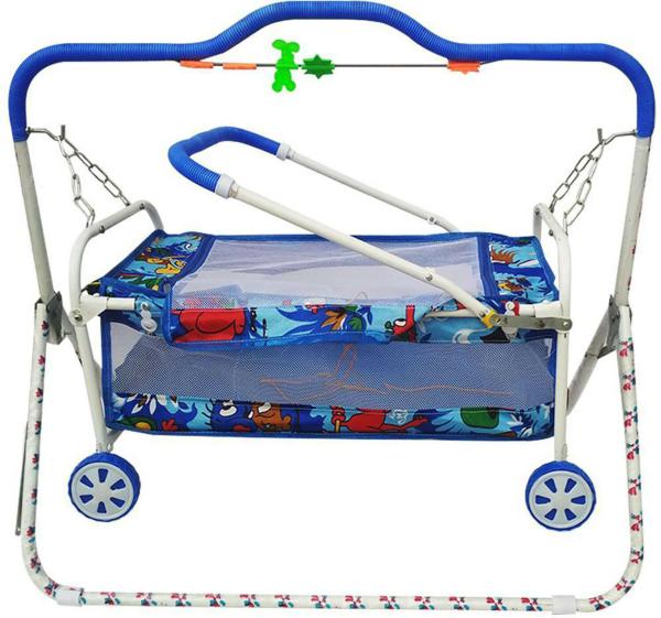 Confiado Blue Metal Cradle |BASSINET|BASINET|CRADLE|BABY BASSINET|BABY ...