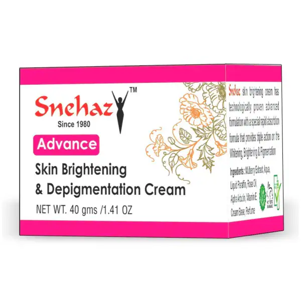 Snehaz Herbals Skin Brightening And Depigmentation Face Cream 40g - JioMart