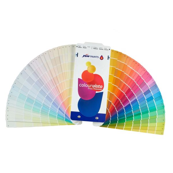 JSW Paints Colourvista-Shade Panorama | Curated 1808 Color Shades ...