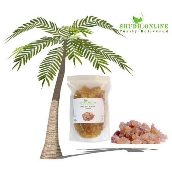Shudh Online Tal Mishri, Palm Candy (5 Kg / 5000g), Palm Sugar Crystals ...