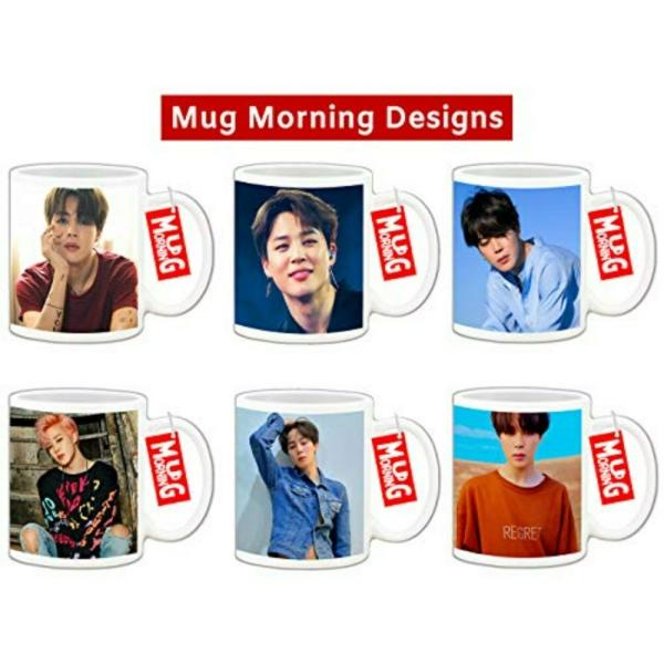 Mug Morning BTS Jimin Mug BTS Coffee Mug Jimin BTS Mugs for Girls Jimin ...