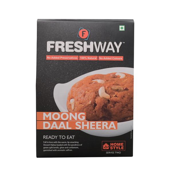 Freshway Ready to Eat Pack of 2 (Moong Daal Sheera&Veg Biryani) No ...