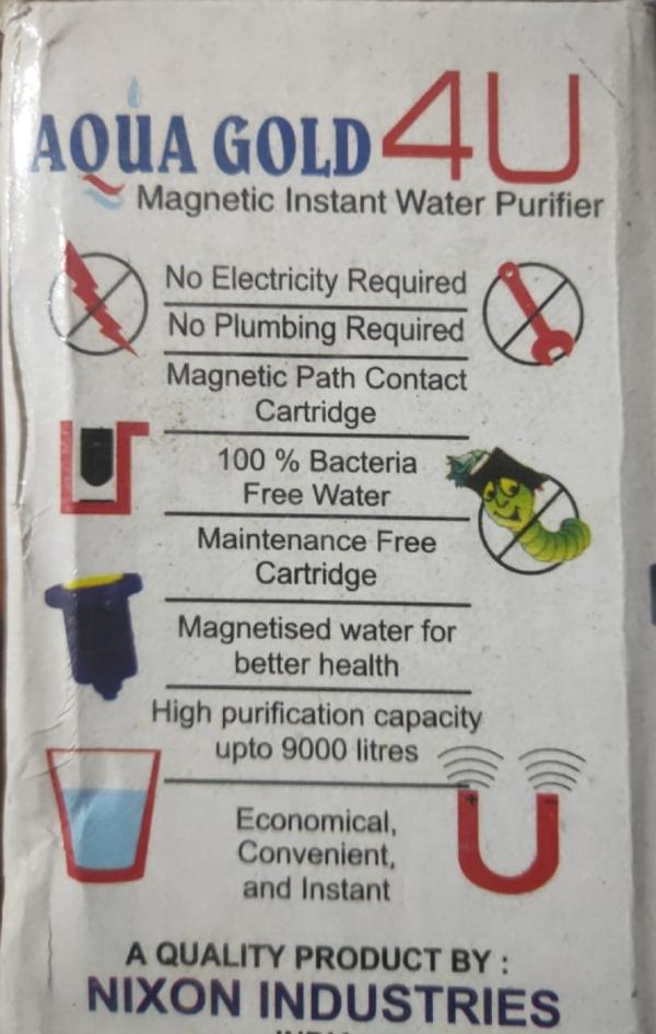 Mani Gold Chakki Fresh Atta 5KG + AQUA GOLD 4U - JioMart