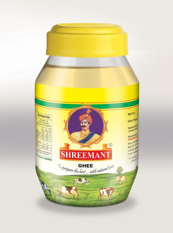 Shreemant Ghee 1 Litre Jar - JioMart