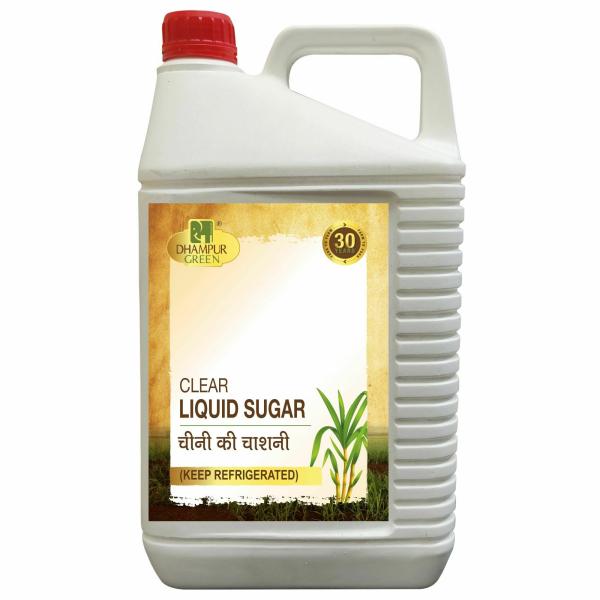 Dhampur Green Clear Liquid Sugar Sweetener Syrup, 5kg - JioMart
