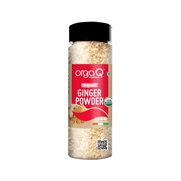 Orgaq Organicky Organic Dry Ginger Sunth Adrakh Powder - 150 Grams ...