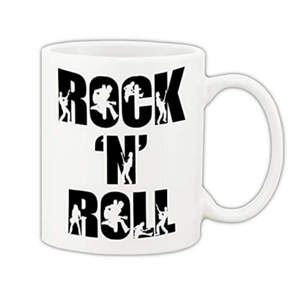 Mug Morning Rock and Roll Mugs Rock and Roll Music Coffee Ceramic Mug ...