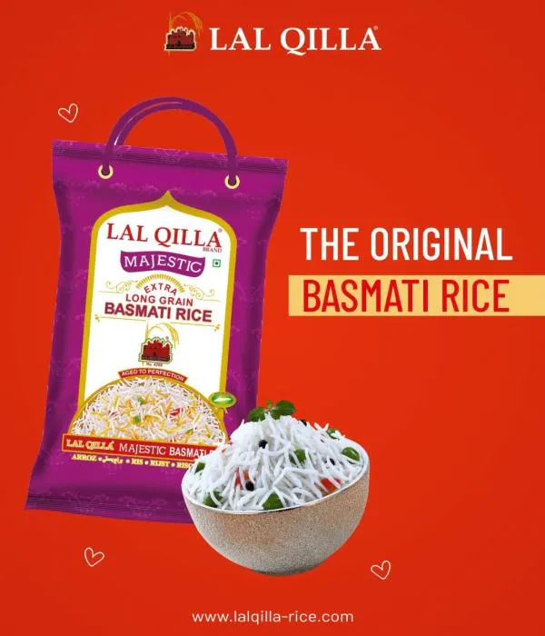 LAL QILLA MAJESTIC BASMATI RICE 10KG (PACK OF 10) - JioMart