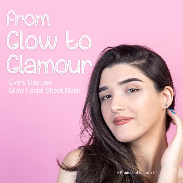 MasKing Glowing Facial Sheet Mask Pack With natural Extract For All ...