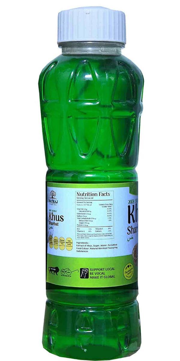 Natraj The Right Choice Khus Sharbat and Jaljeera Sharbat Syrup - (750 ...