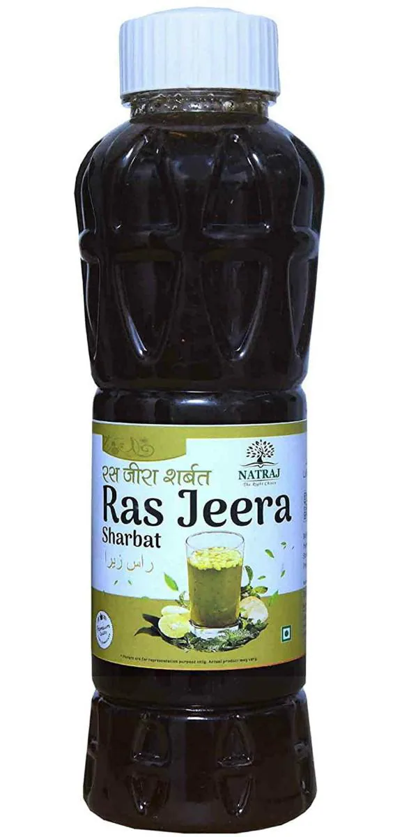 Natraj The Right Choice Khus Sharbat and Jaljeera Sharbat Syrup - (750 ...