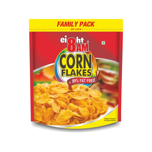 8 AM Cornflakes BreakFast Cereals, Crunchy And Tasty - JioMart