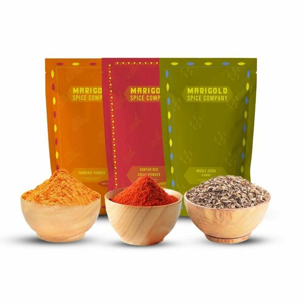 Marigold Spice Company Natural All Spices Combo (1200gm All Spice Combo ...