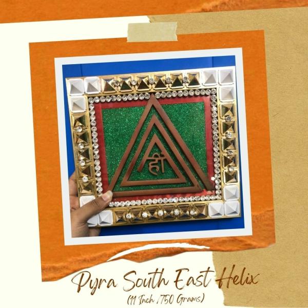 VSP VASTU SAMADHAN - 47 PYRA SOUTH EAST HELIX PYRA with Gemstone ...
