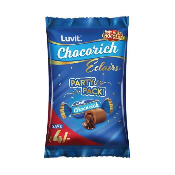 LuvIt Chocorich Classic Eclairs Chocolate | Birthday Party Pack | Pack ...