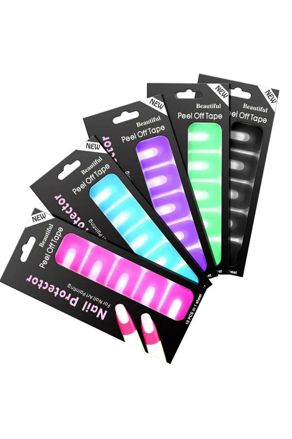 Sminakh Multicolour U Shape Disposable Peel Off Sticker 1 Sheet - JioMart