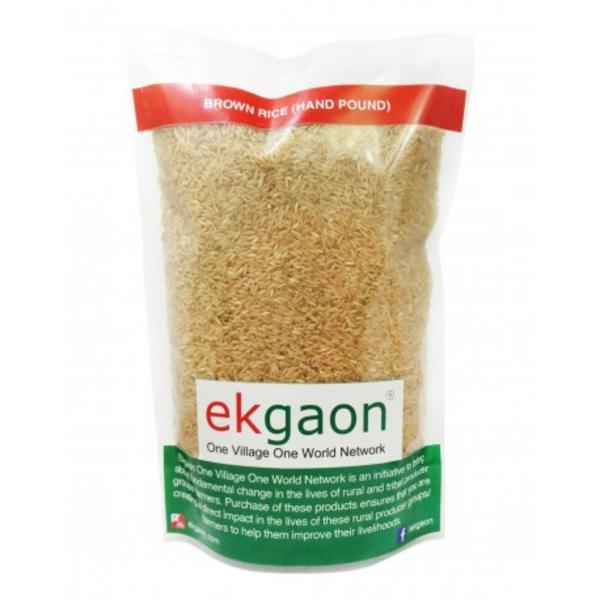 Brown Rice (Hand Pound) 500Gms - JioMart