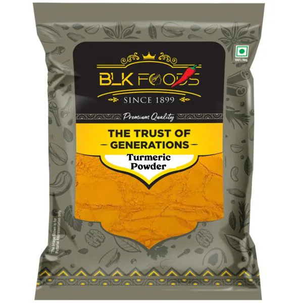 BLK Foods 200g Masala Powder - Turmeric | Haldi Spice powder | Fresh ...