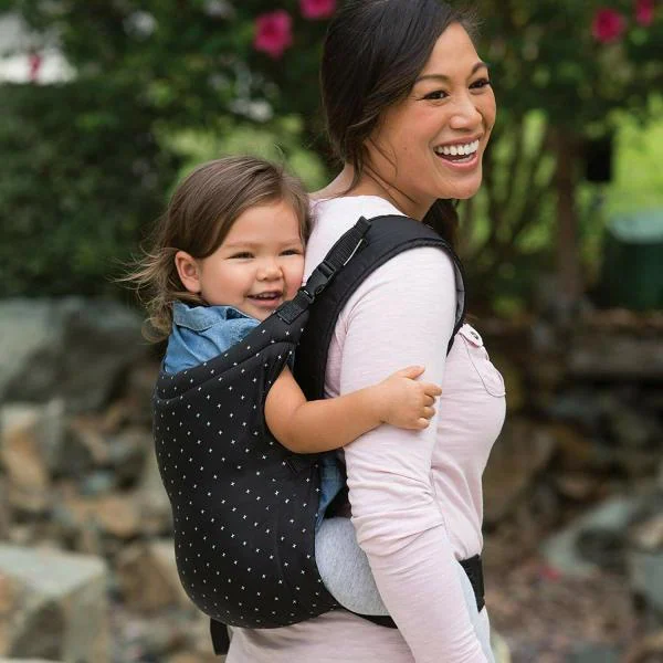 Kid Safe Navy Blue Baby Carrier with Inbuilt Zipped Pouch - JioMart