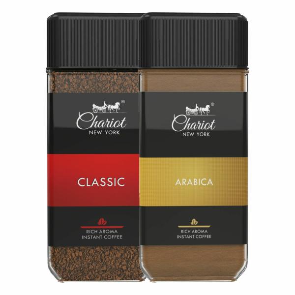 Chariot New York Classic Agglomerated & Arabica Rich Aroma Instant ...