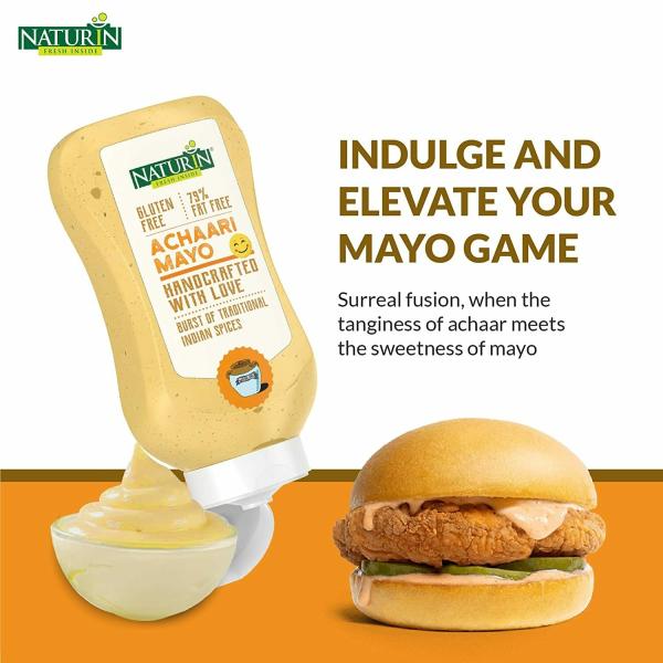 Naturin Achaari Mayo - Homemade Style Real Hot and Spicy Mayonaise ...