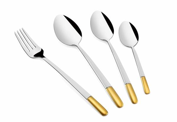 FNS Oscar Stainless Steel 24 pcs cutlery set with box packing - JioMart