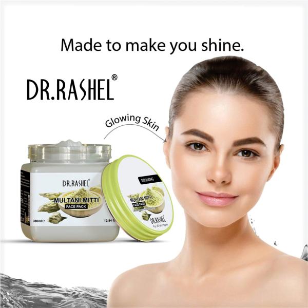 DR.RASHEL MULTANI MITTI FACE PACK | DIRT REMOVES | BRIGHTENS DEAD SKIN ...