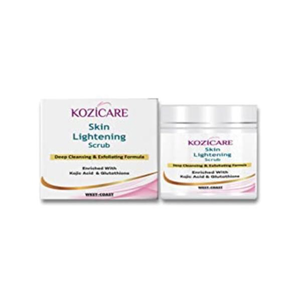 Kozicare Skin Lightening Scrub Formula Enriched With Kojic Acid And ...