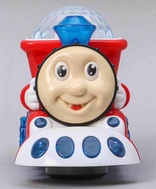 KiddyBuddy - Baby's Little World Musical Bump and Go Light Train Toy ...
