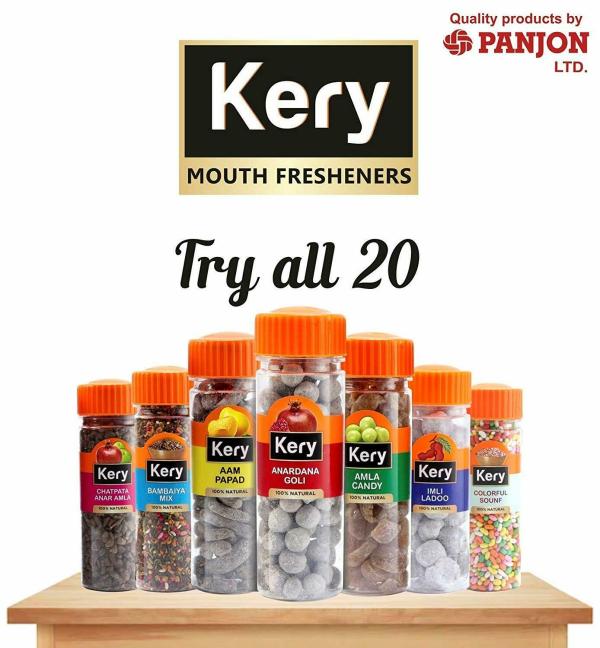 Kery Mix Fruit Candy (Pack of 3) [Assorted 9 Candies Flavours Mango ...