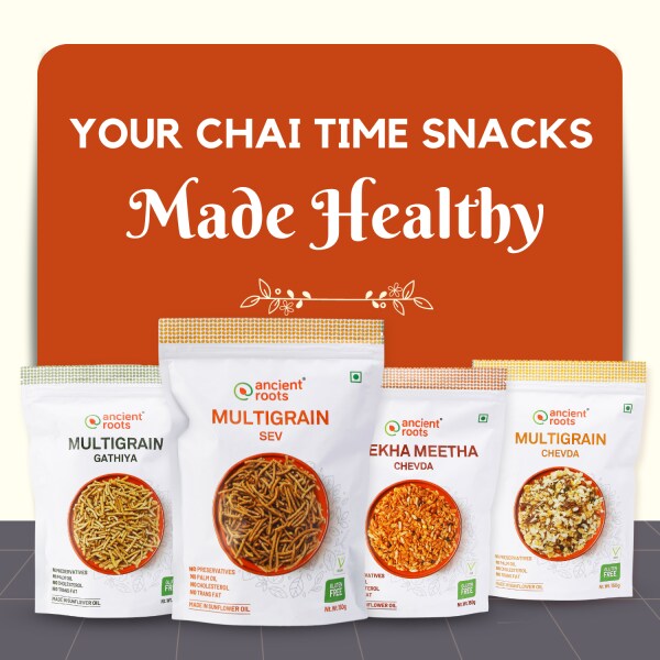 Ancient Roots Multigrain Sev, 150g (Pack of 2) / Made in Sunflower Oil ...