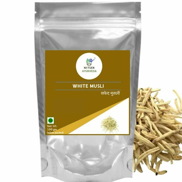 Nxtgen Ayurveda Safed White Musli Root 100 g - JioMart