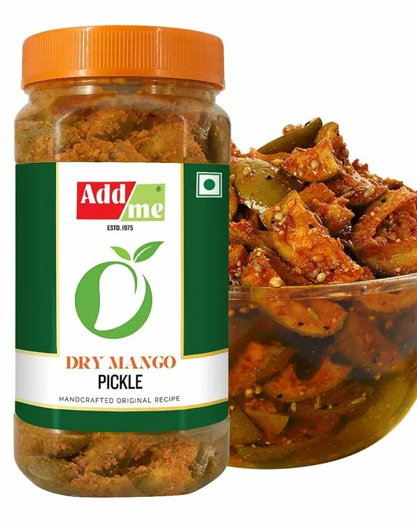 Add me Dry Mango Pickle 900g Less Oil, sukha achar Homemade Mango ...