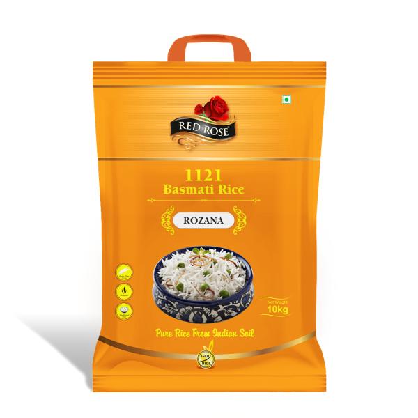 RED ROSE ROZANA BASMATI RICE, 10 KG - JioMart