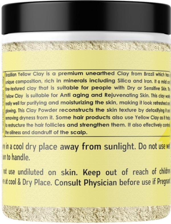 Forest Ocean Brazilian Yellow Clay Powder 150 g - JioMart