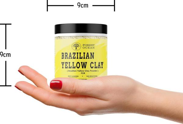 Forest Ocean Brazilian Yellow Clay Powder 150 g - JioMart
