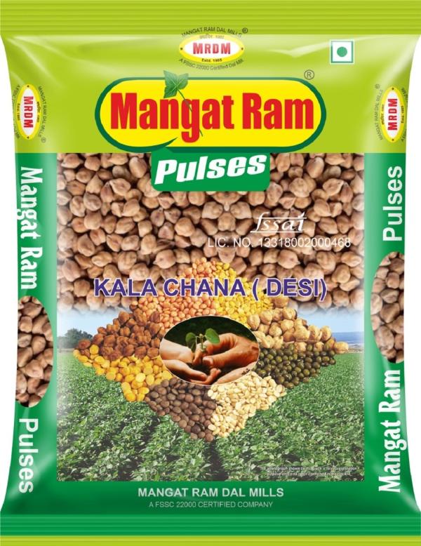 MANGAT RAM PULSES KALA CHANA 1KG - JioMart
