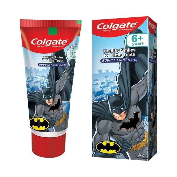 Colgate Kid's Batman extra Soft Toothbrush - 2 pc Batman Toothpaste ...