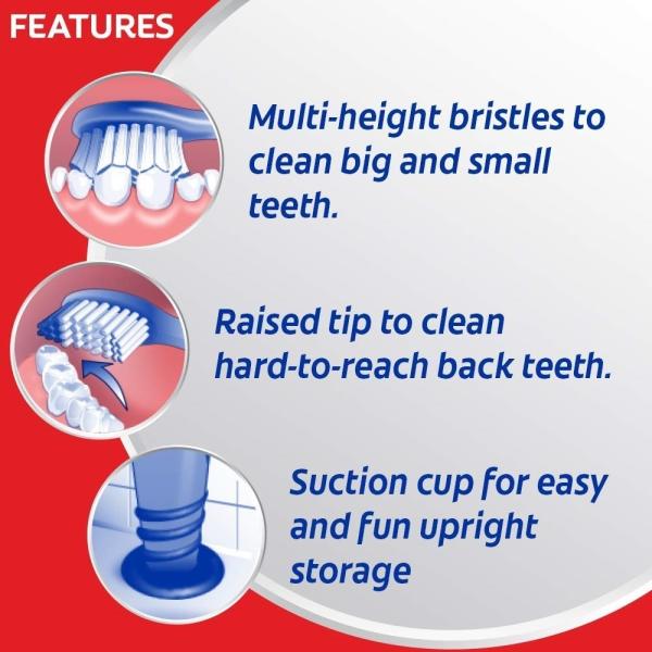 Colgate Kid's Batman extra Soft Toothbrush - 2 pc Batman Toothpaste ...