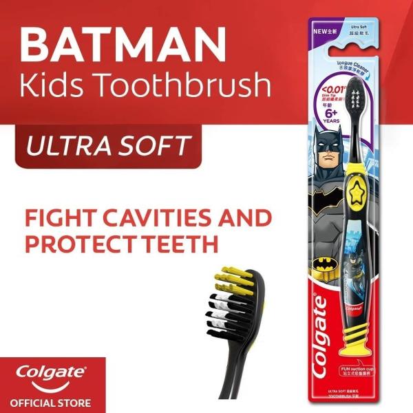 Colgate Kid's Batman extra Soft Toothbrush - 2 pc Batman Toothpaste ...